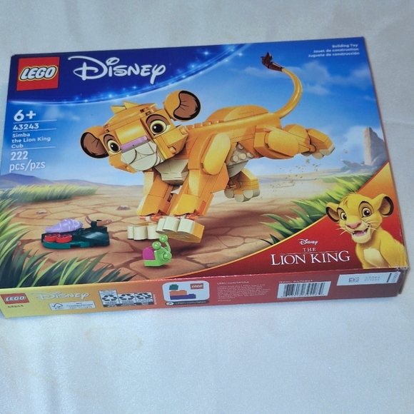 Lego | Toys | Lego Disney The Lion King Simba Building Kit Toy 222 ...